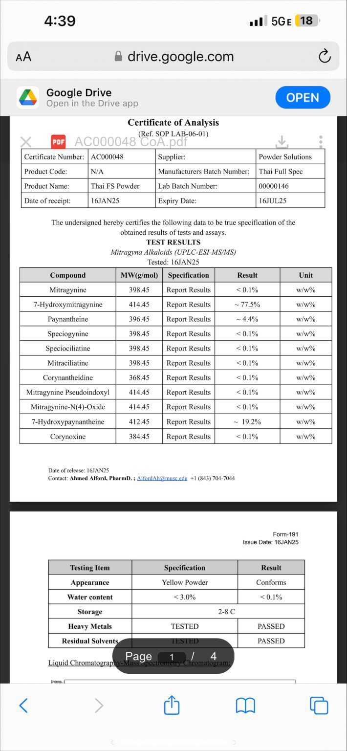 7OH Powder | 7-Hydroxy + 2-Day Shipping | Get 7OHM Today!